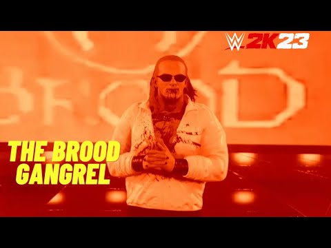 WWE 2K23 - Gangrel Entrance | The Brood - YouTube
