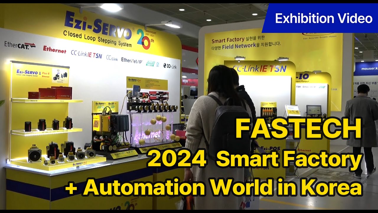 FASTECH 2024 Smart Factory + Automation World in Korea - YouTube
