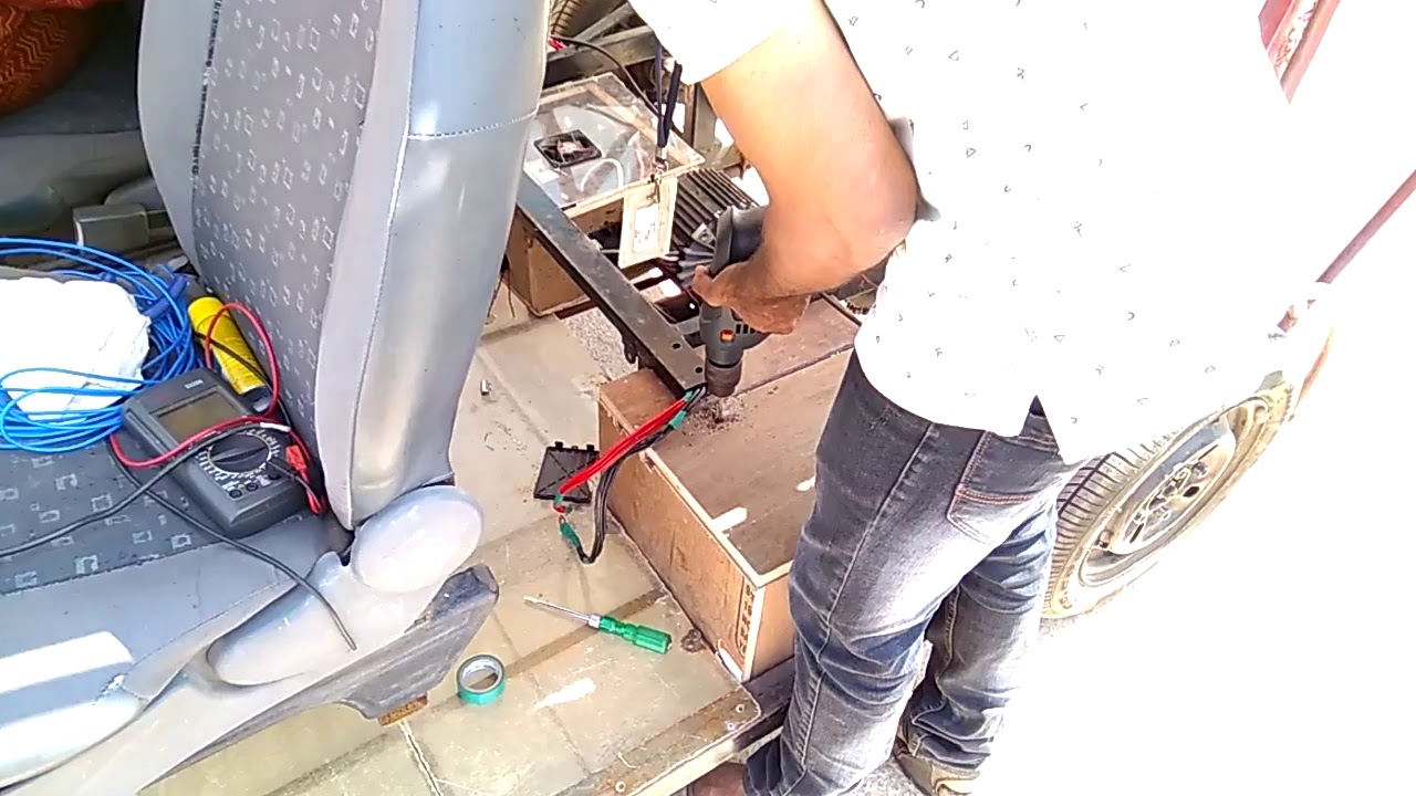 Solar Car || Wiring || Battery Box Assembling - YouTube