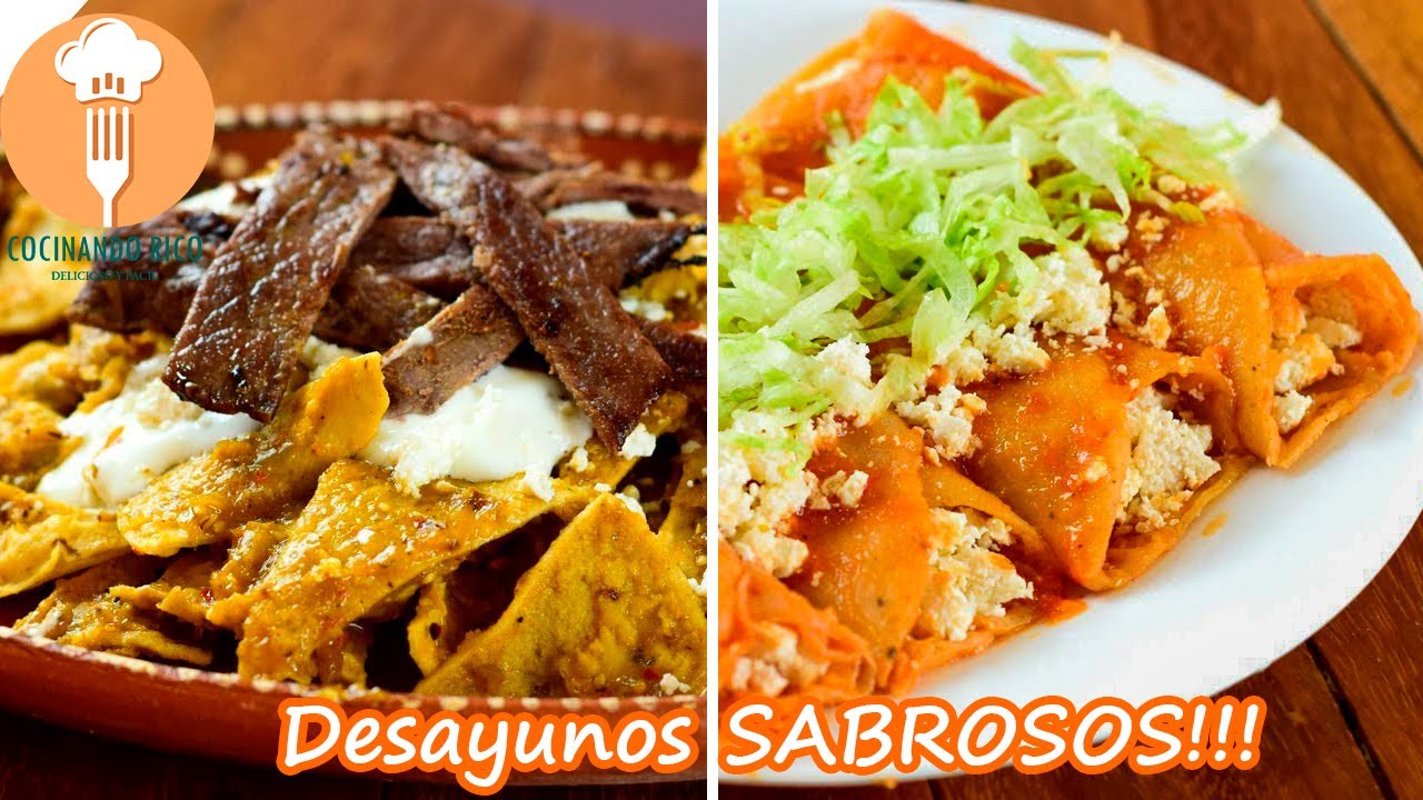 Desayuna Sabrosa con Estas 2 Recetas - YouTube