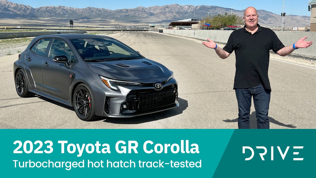 2023 Toyota GR Corolla Track Test Review | Drive.com.au - YouTube