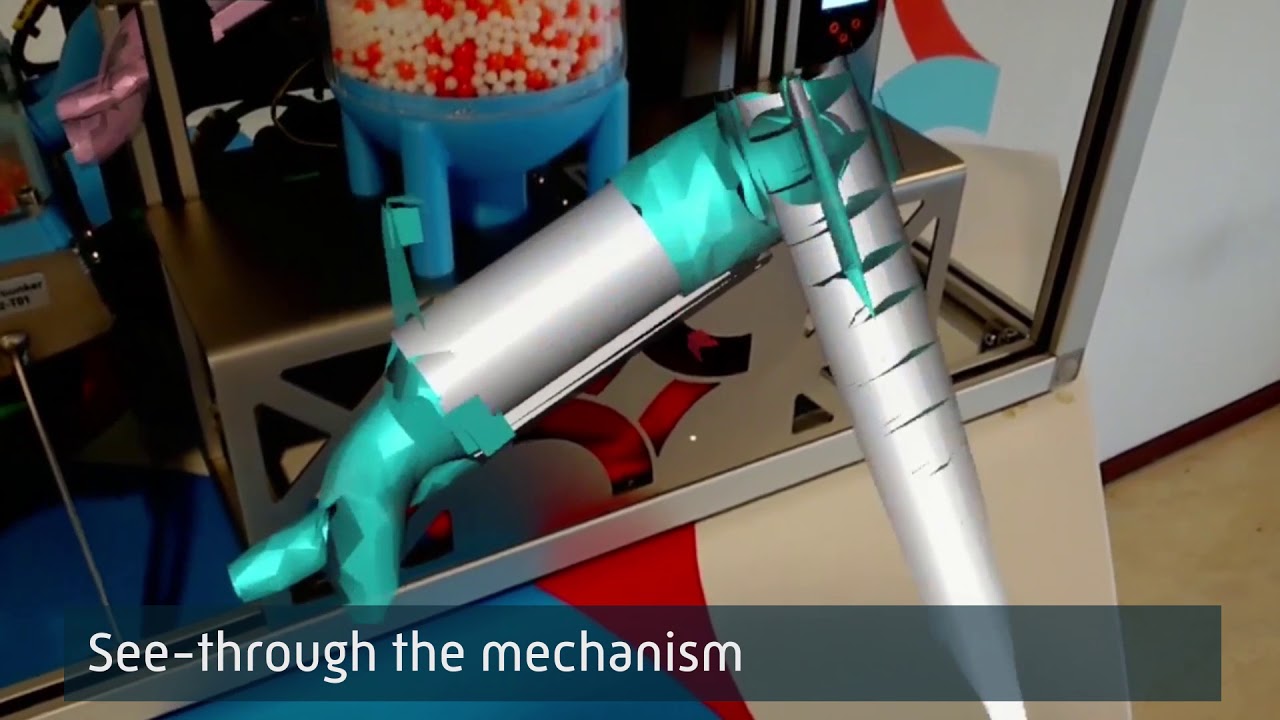 Hololens maintenance tasks - YouTube