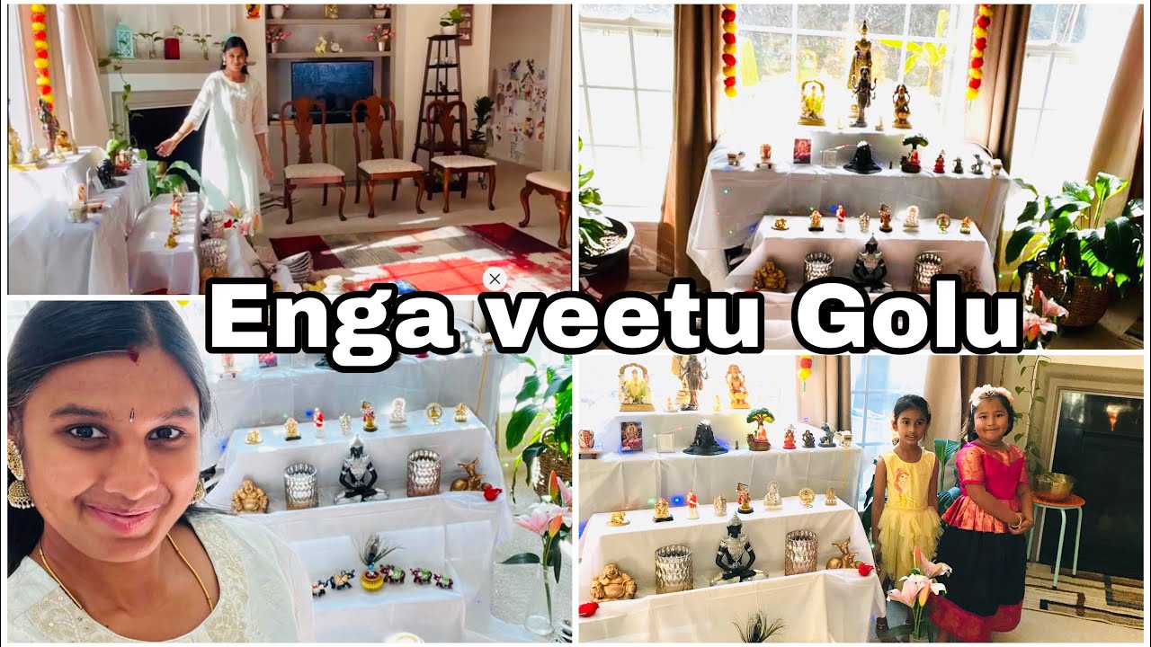 A day in my life vlog tamil || Enga veetu golu || Saraswati pooja ...