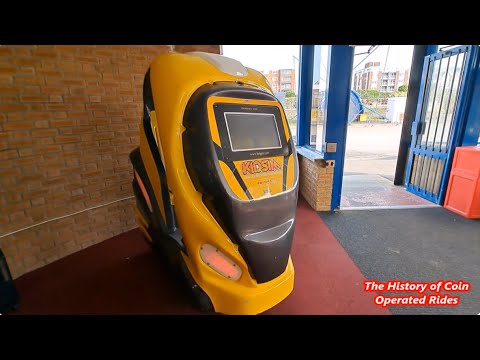 2010s Falgas Coin Operated Simulator Kiddie Ride - KidSim Simulator