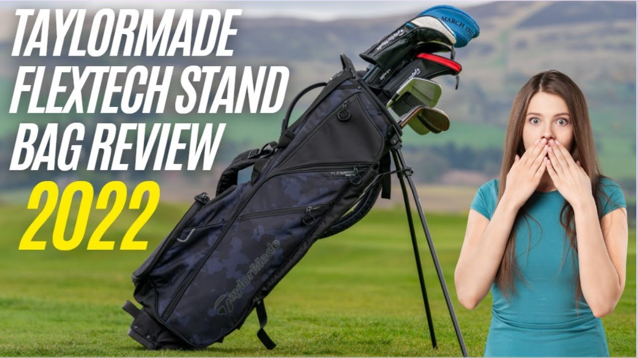 2022- TAYLORMADE FLEXTECH STAND BAG REVIEW POCKETS, INNOVATIVE FEATURES AND A SLEEK LOOK - YouTube