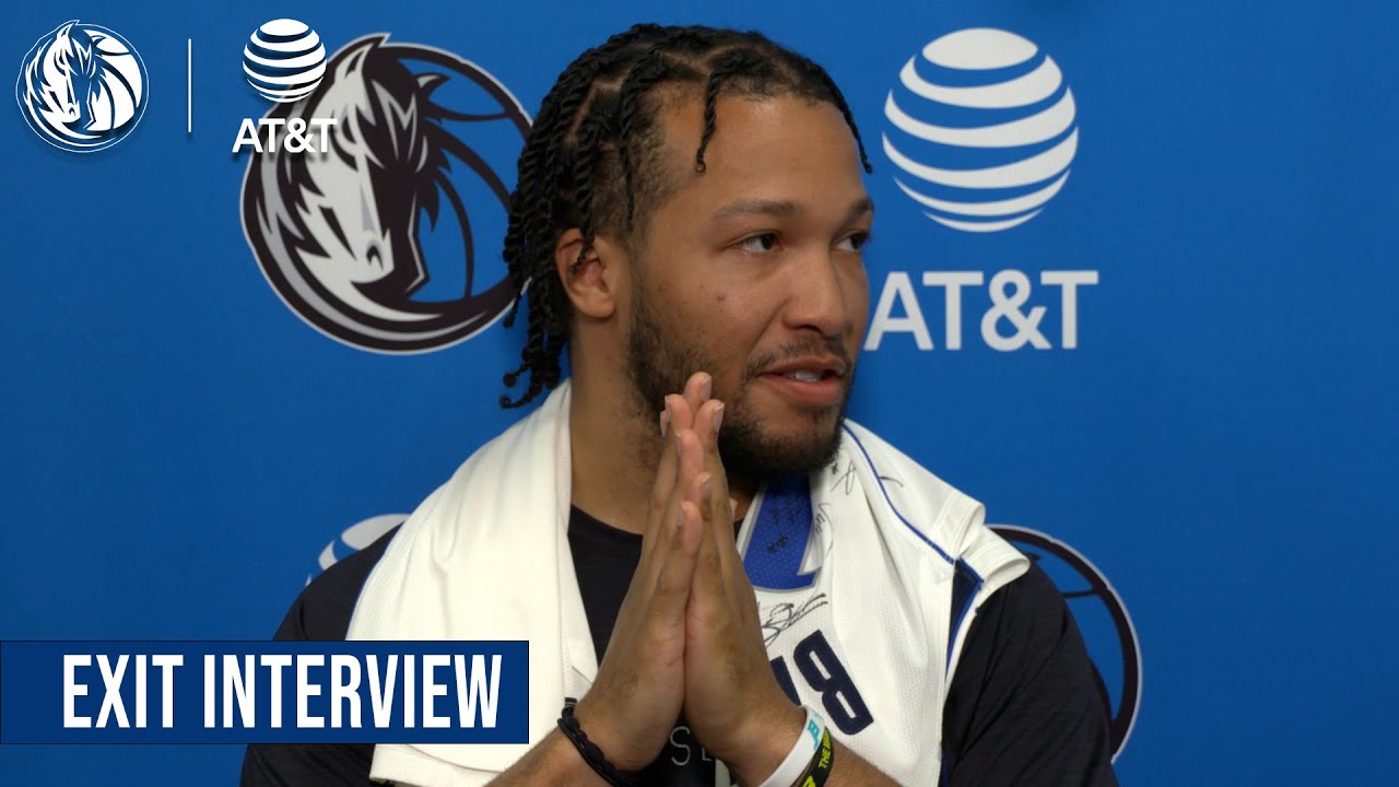Jalen Brunson | Exit Interview | 21-22 Season - YouTube