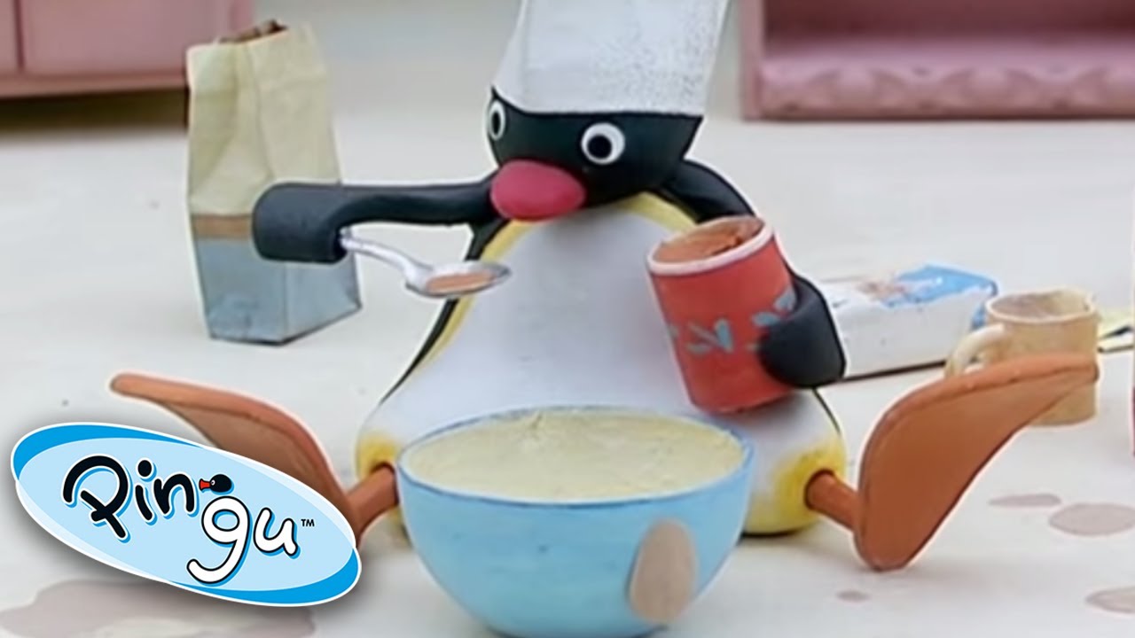 Pingu's Messy Baking 🎂 | Pingu Official | Cartoons for Kids - YouTube
