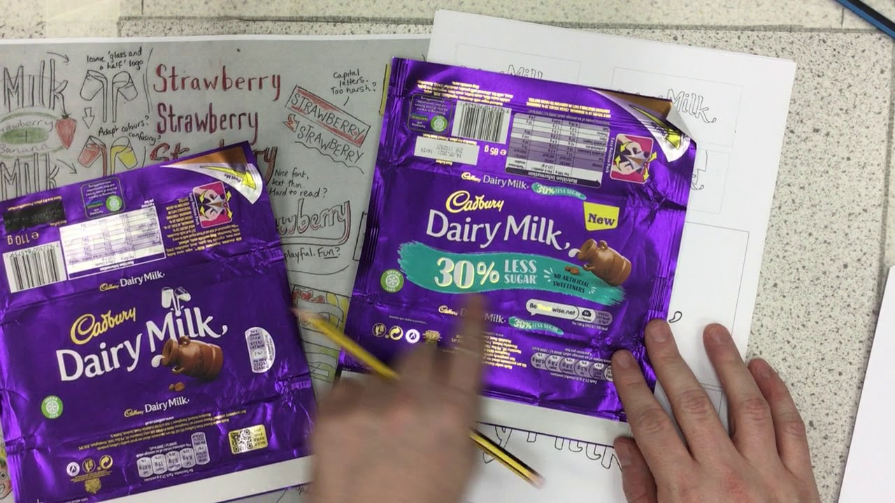 Cadbury Branding Task 2: Now design your product label - YouTube