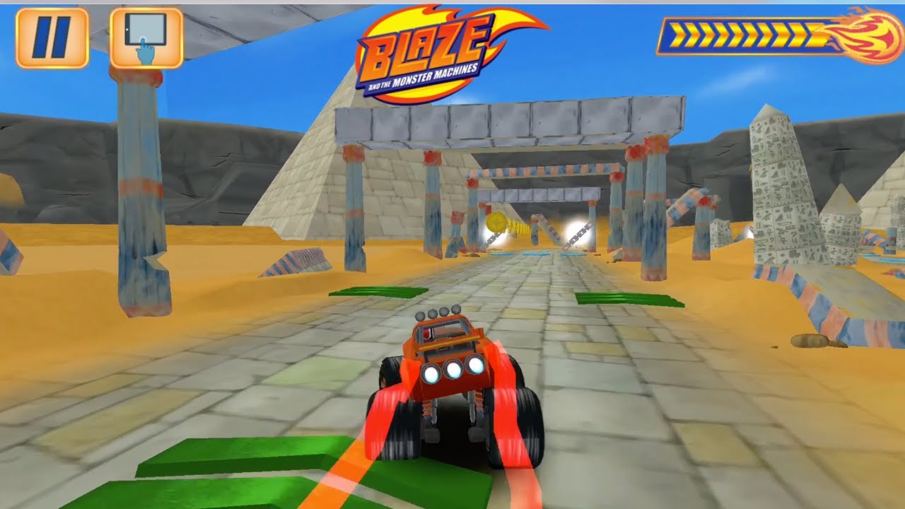 Blaze and the Monster Machines - Racing Game 🔥BLAZE Against ZEG TOP OF ...