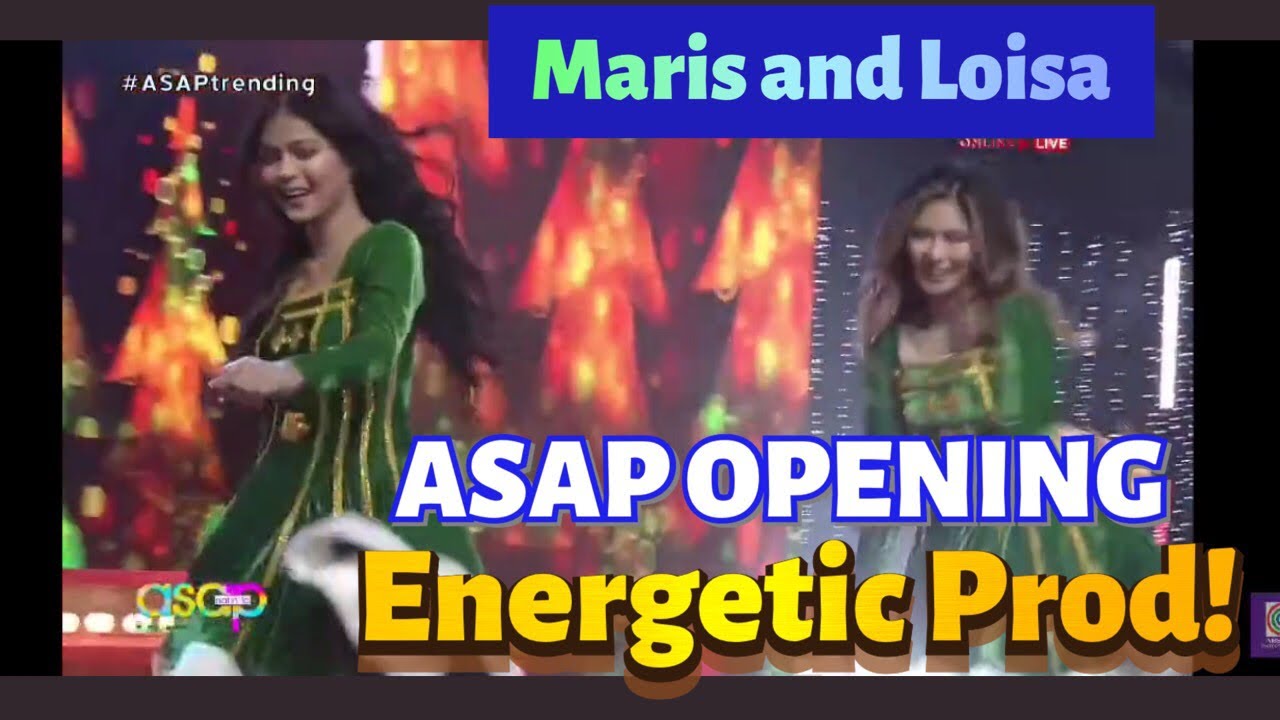 Maris Racal ENERGETIC ASAP OPENING PROD - YouTube