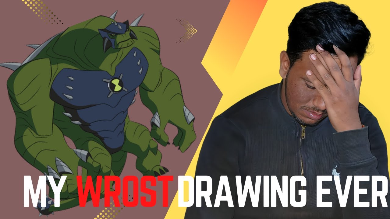 Ultimate Humungousaur drawing • not so good • - YouTube