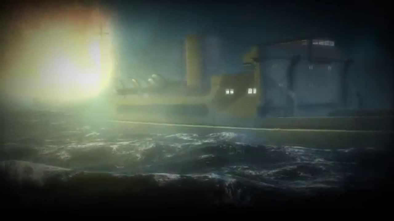 3D-animation of the sinking of the norse ship Goya during WW2 - YouTube