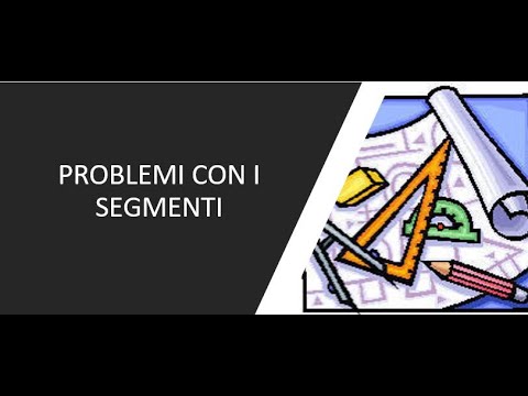 1 Problemi con i segmenti (somma e multipli) - YouTube