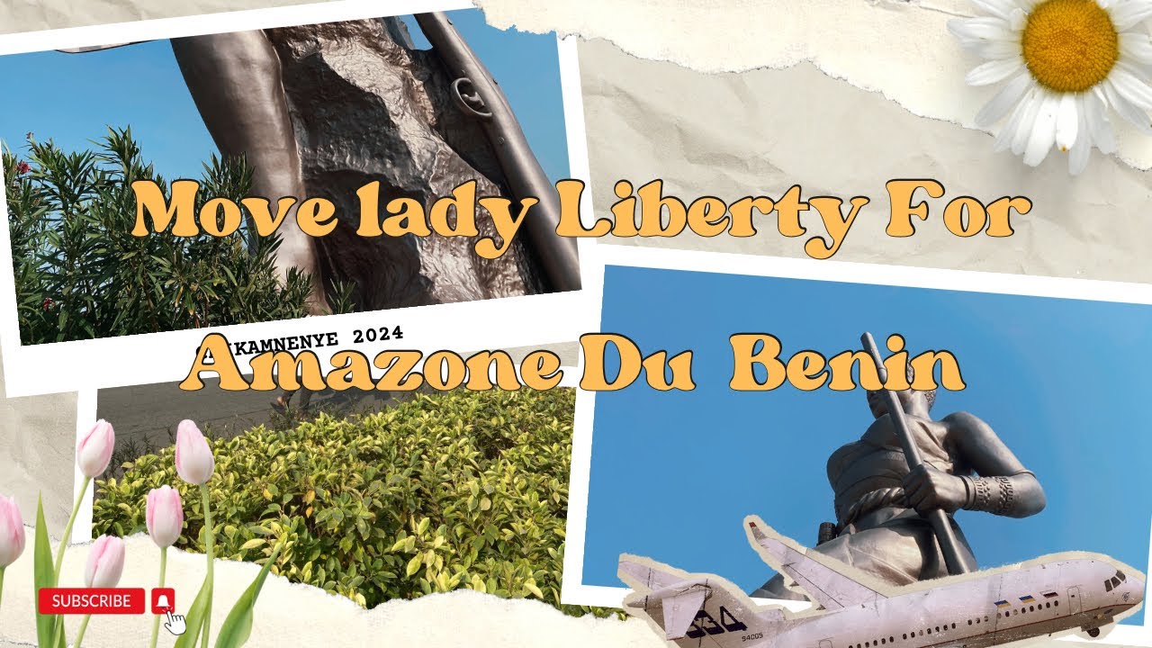 Visiting The Amazon Statue in Cotonou, Benin Republic - YouTube
