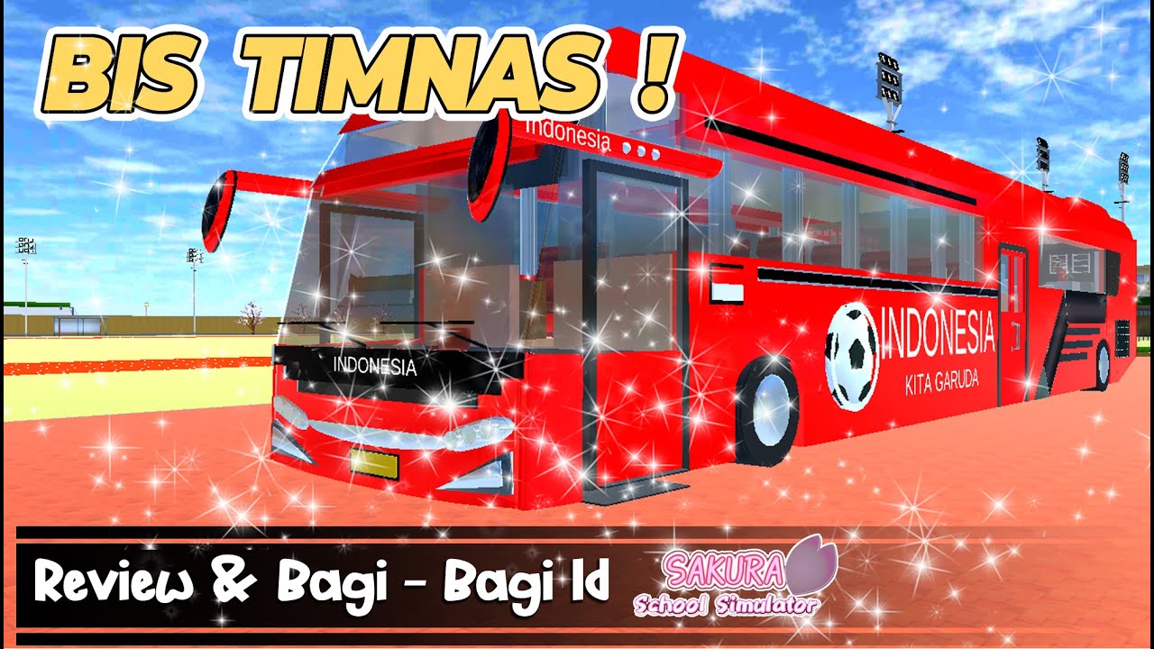 REVIEW BAGI-BAGI ID BIS TIMNAS INDONESIA || SAKURA SCHOOL SIMULATOR ...