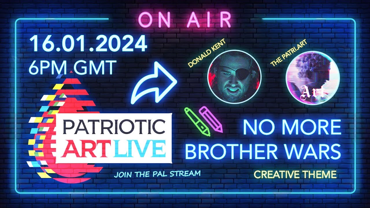 No More Brother Wars - Patriotic Live Art Theme - YouTube