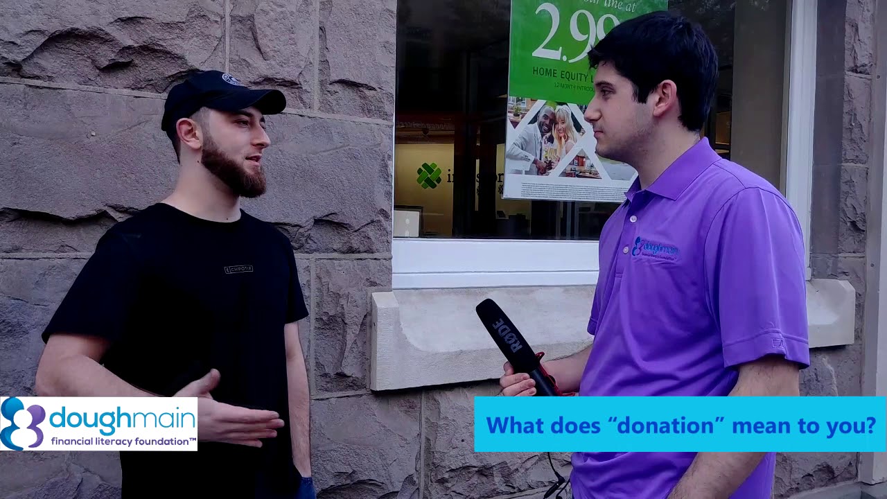 Giving Tuesday 2017 DoughMain Financial Literacy Foundation - YouTube
