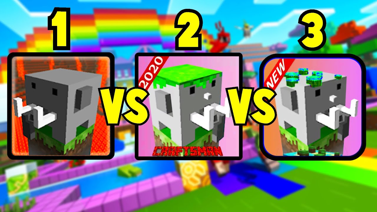 Craftsman building craft VS Craftsman 2020 VS Craftsman New 2020 ...