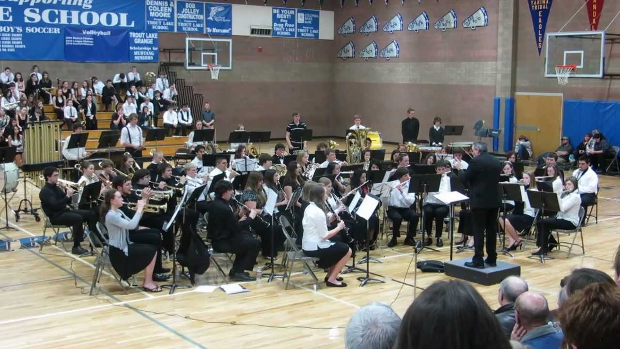 Mid Columbia Honor Band 2013 - Chorale and Shaker Dance II - YouTube
