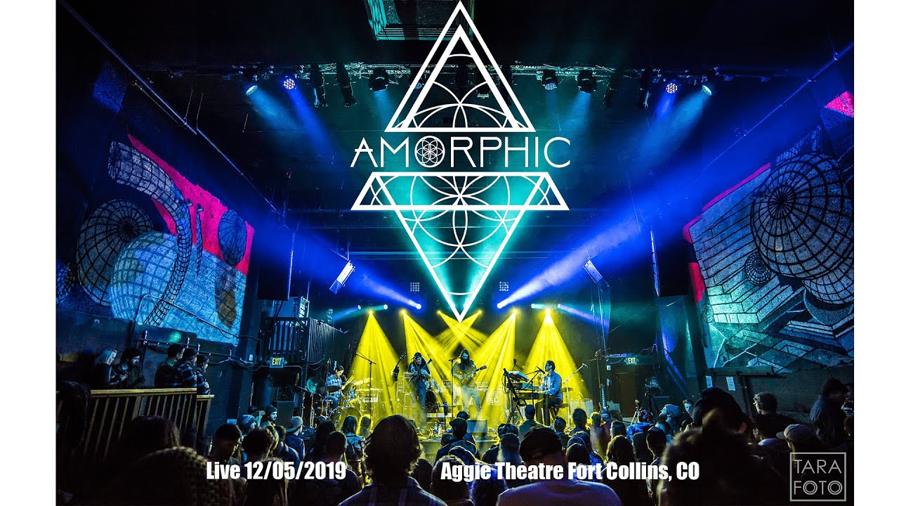 Amorphic live Aggie Theatre 12/05/2019 full show - YouTube
