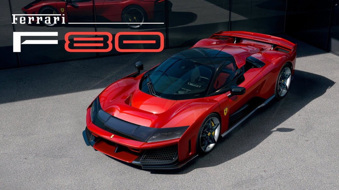 Ferrari Unveils $4 Million F80 Supercar - YouTube