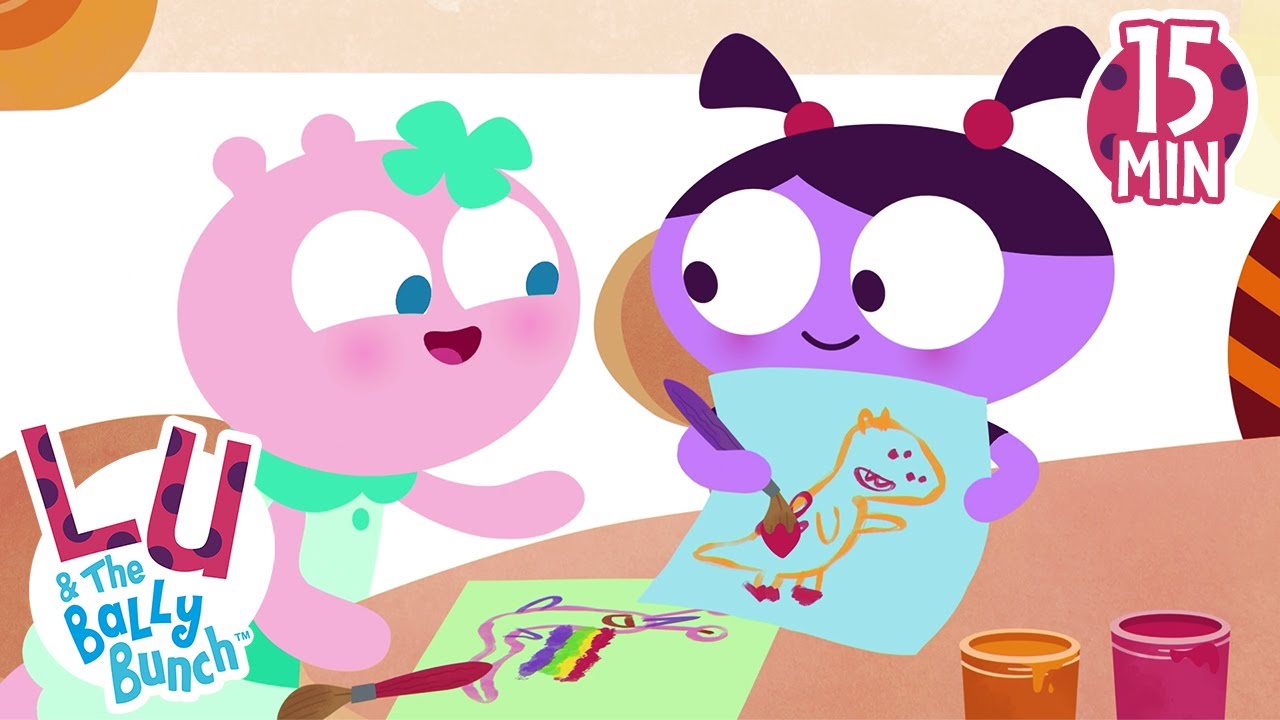 Lu and Barnaby's Spaghetti Showdown | Cartoons for Kids | Lu & The ...