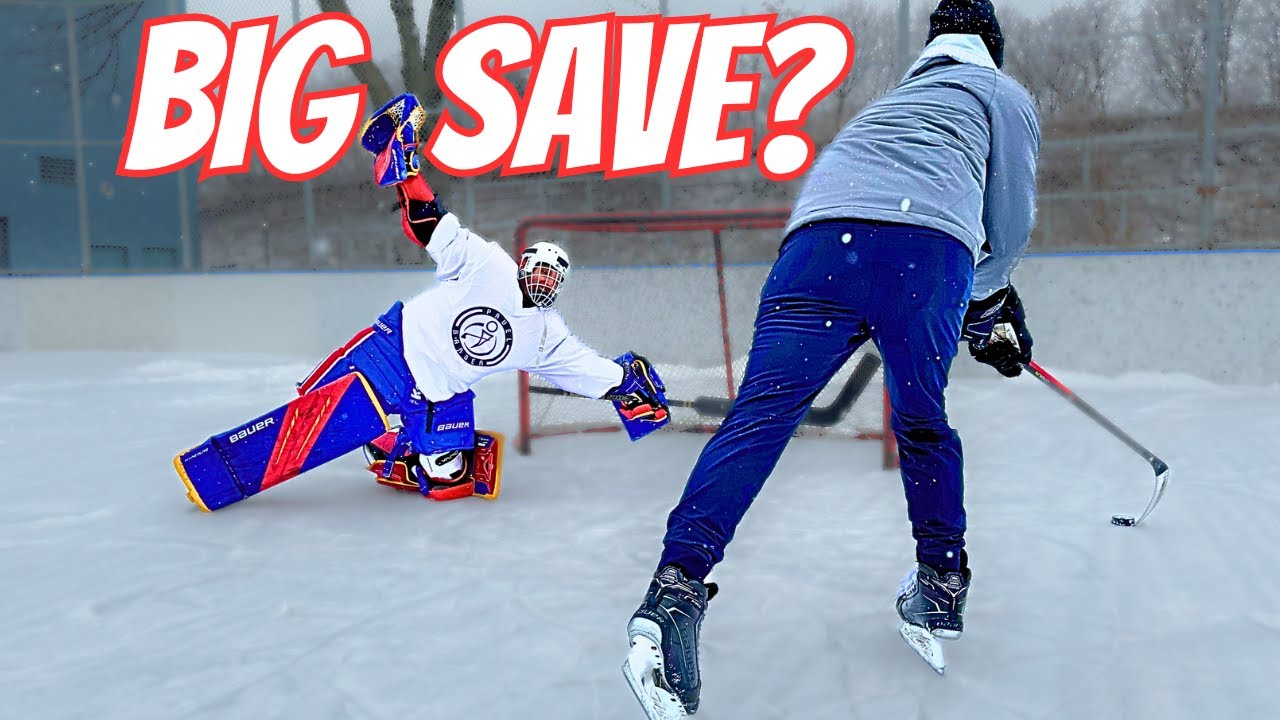 I PLAYED GOALIE vs. KANE VAN GATE. - YouTube