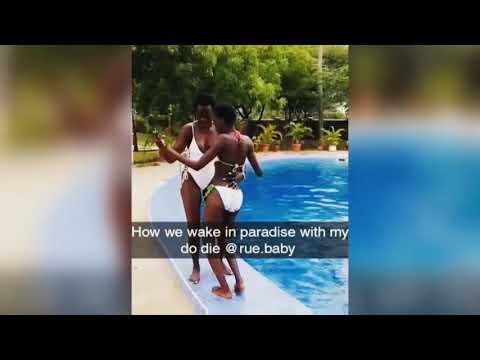 Akothee DAUGHTER RUE BABY ROASTED ON INSTAGRAM OVER HER BIKINI PHOTO...meanwhile Akothee is enjoying