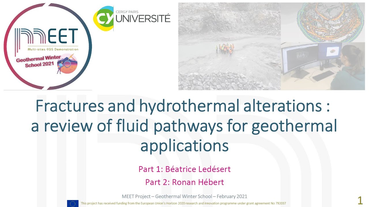 Fractures and hydrothermal alterations: a review of fluid pathways for ...