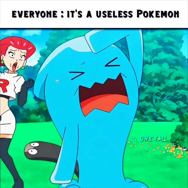 He's not useless. He's unbreakable #wobbuffet #pokemon #pokemonedit # ...