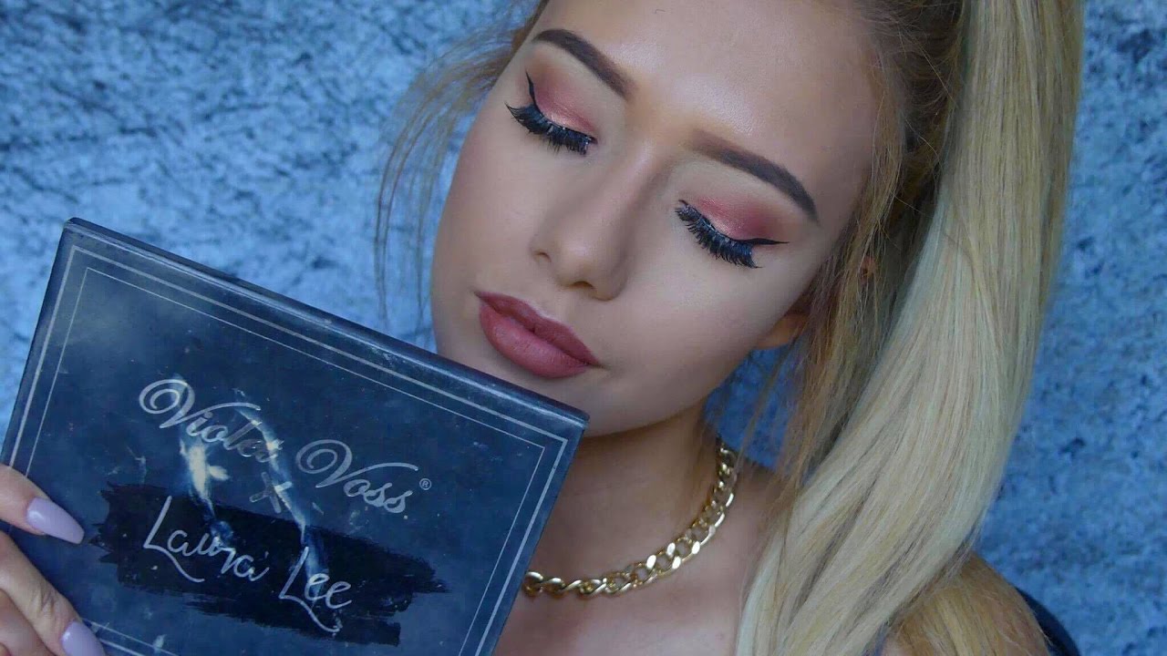 VIOLETVOSS X LAURALEE PALETTE TUTORIAL | CHLOE MAREE - YouTube