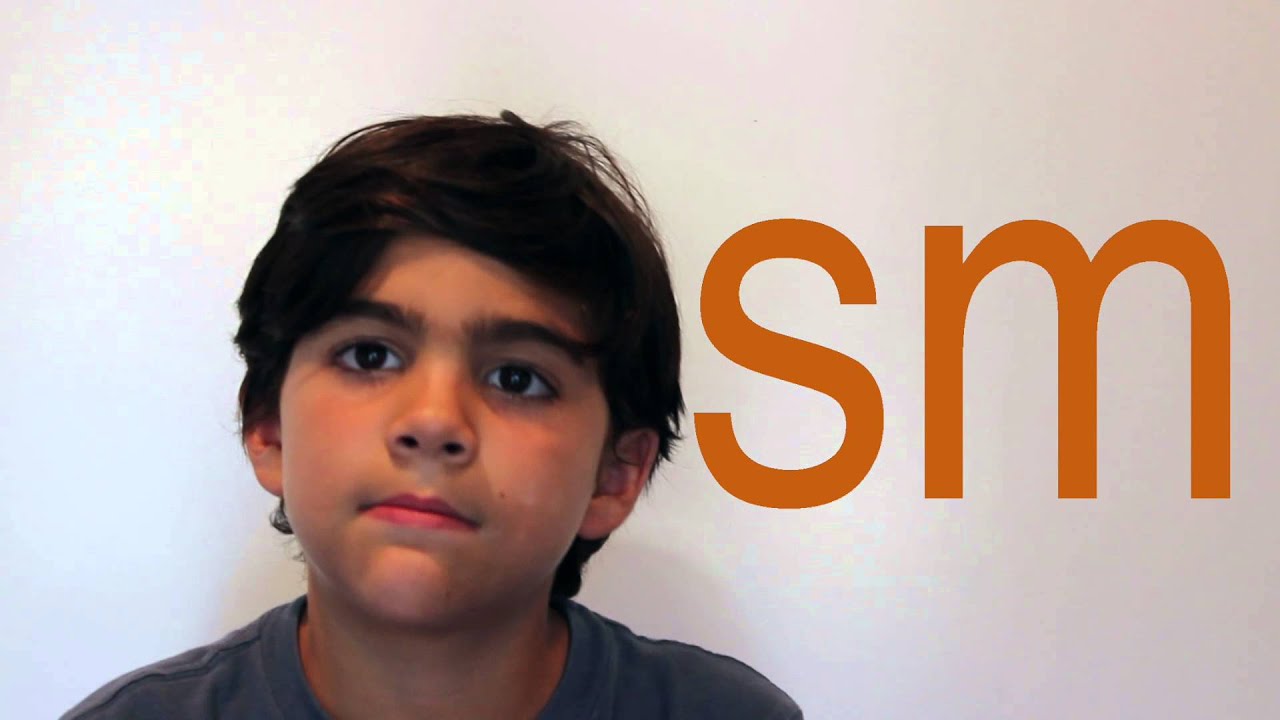 Letter Combination "SM" Sound - YouTube
