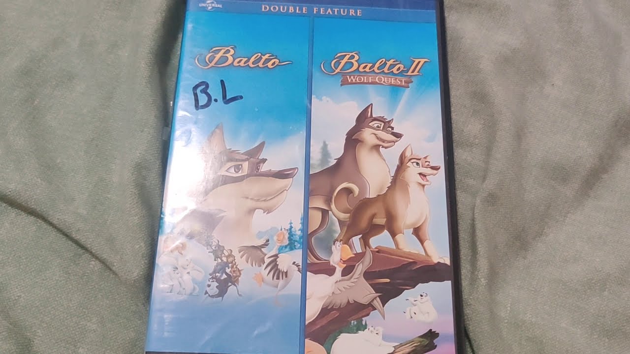 Balto and Balto 2 DVD Overview! - YouTube