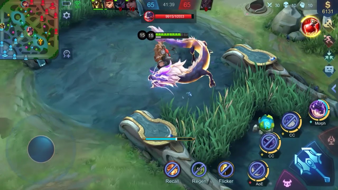 Hero Spotlight Yu Zhong Black Dragon Mobile Legends Bang Bang - YouTube