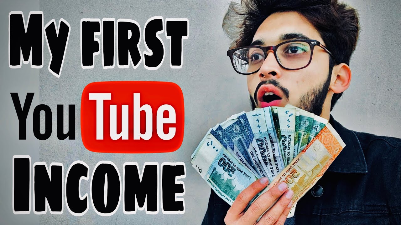 My First Youtube Income ️ How to earn money from YOUTUBE in 2023 - YouTube