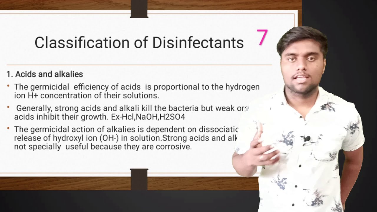 Microbiology Disinfection | Part 2 |Classification B-Pharmacy ...