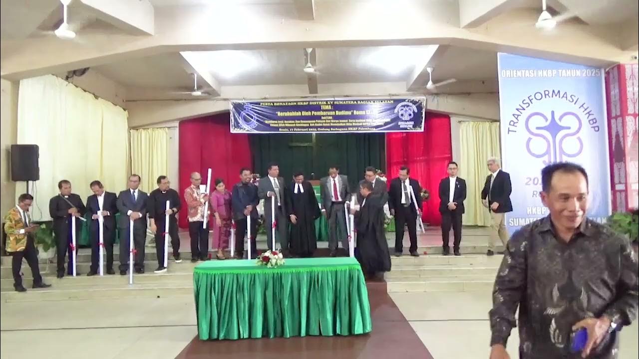Pesta Bona Taon HKBP Distrik XV SUMBAGSEL, 17 Pebruari 2025 - YouTube