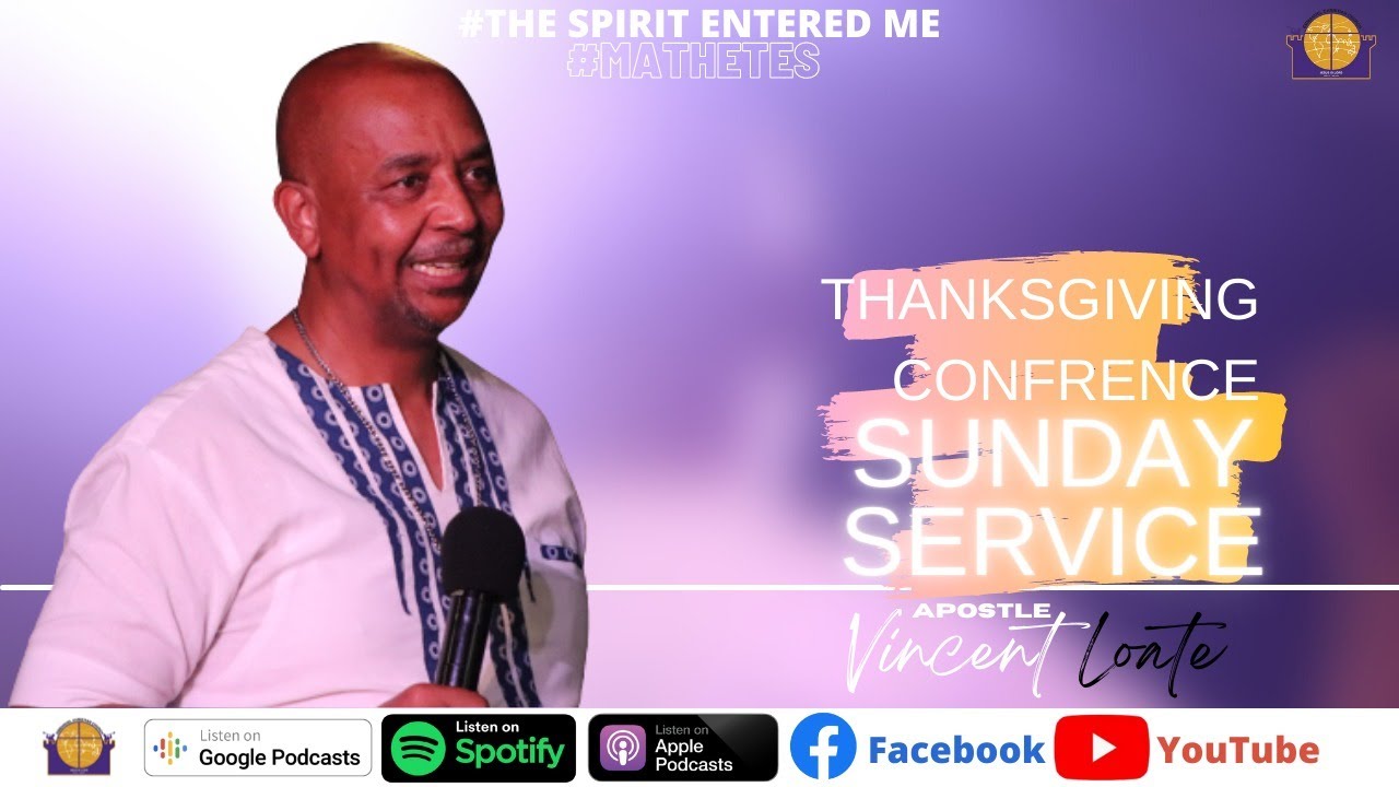 DAY 3 | SUNDAY SERVICE | THANKSGIVING CONFERENCE 2021 | Apostle Vincent ...