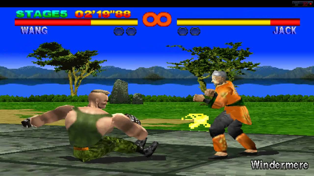 Tekken (Psx) playthrough-Part 11:Wang - YouTube