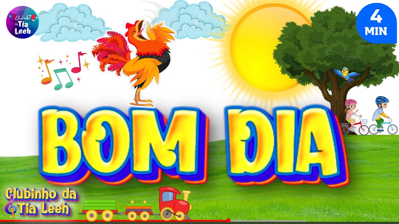 BOM DIA - ACORDA | MUSICA INFANTIL | CLUBINHO DA TIA LEEH - YouTube