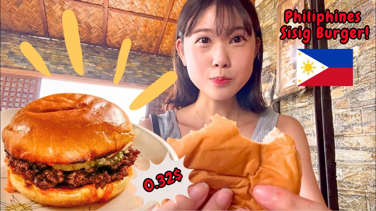 The CHEAPEST BURGER IN THE PHILIPPINES 🇵🇭!🇰🇷 ️ - YouTube