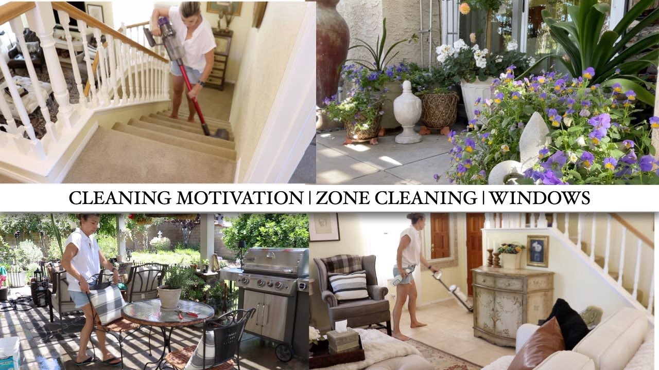 SPRING CLEANING WINDOWS | ZONE CLEANING | OUTDOOR CLEANING - YouTube
