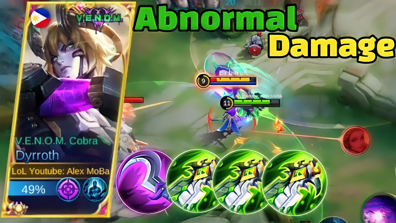 RECOMMENDED BUILD 3X BOD FOR ONE HIT DAMAGE - DYRROTH BEST BUILD ...