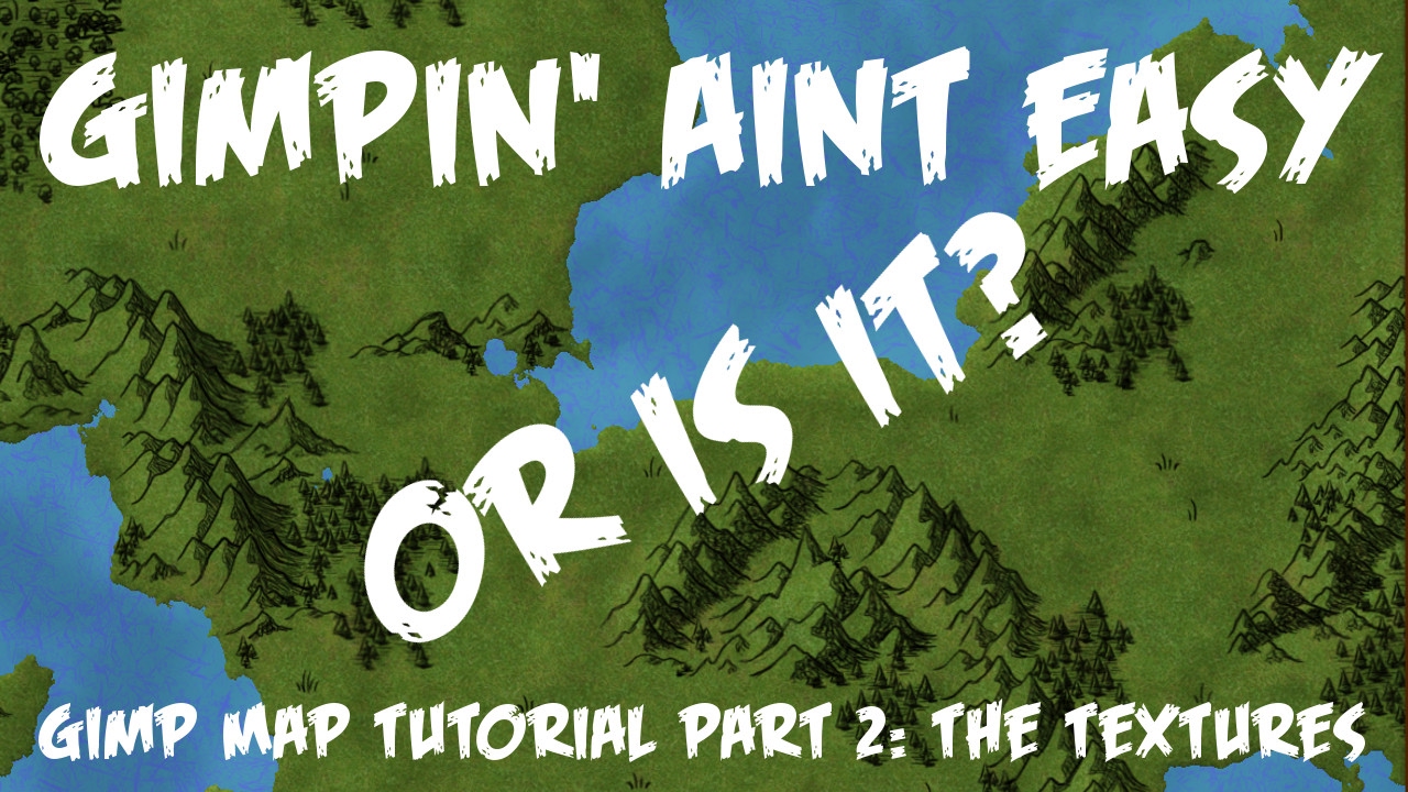 Gimp Mapping Made Easy Pt 2: The Textures - YouTube