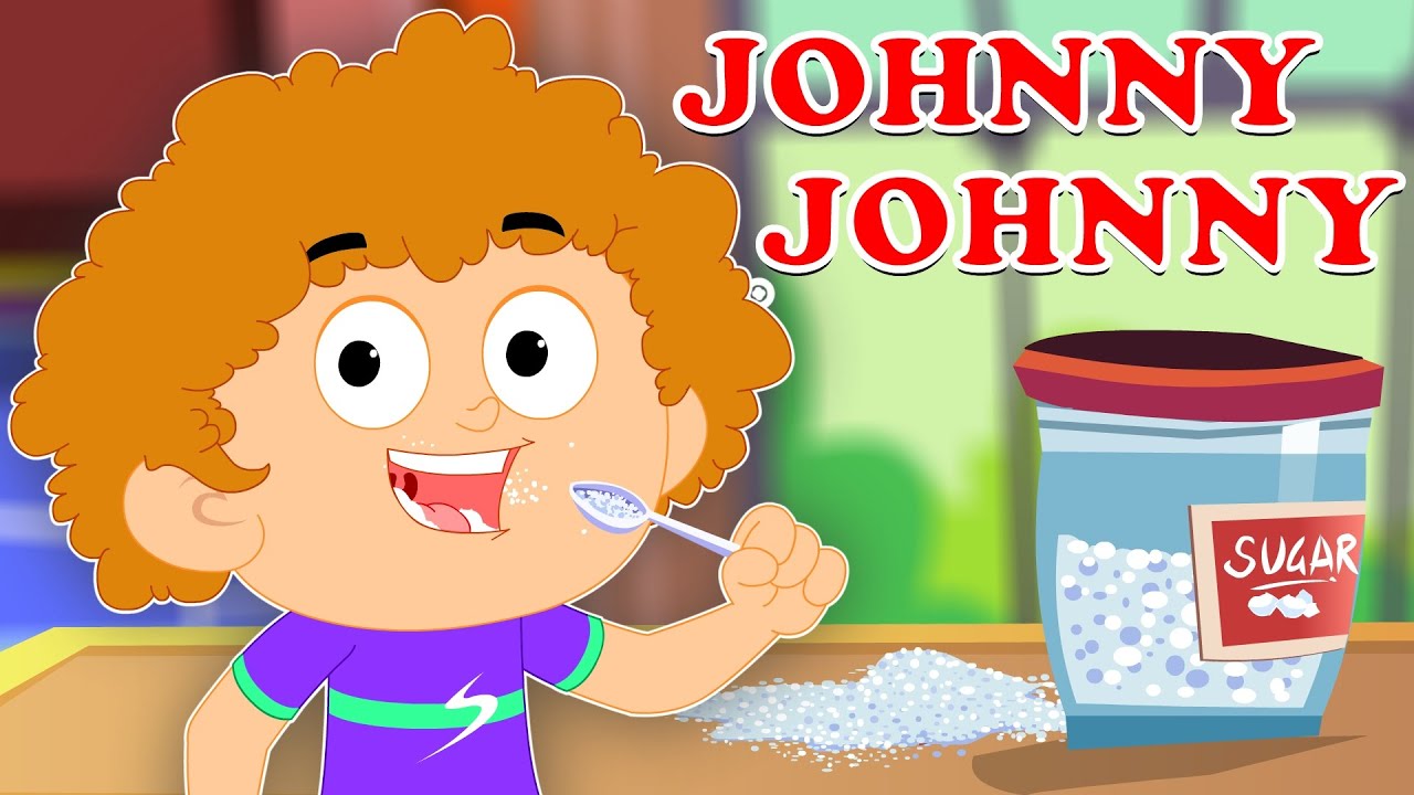 johny johny | nursery rhymes for kids | baby videos | childrens songs ...
