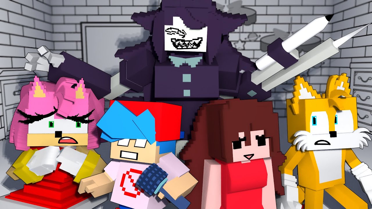 Miss Circle kills Everyone - With Voice - Minecraft Animation ...