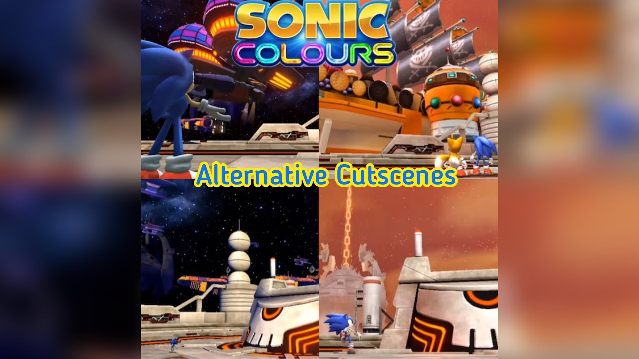 Sonic Colours - Alternative Cutscenes (With Boss Fights) - YouTube