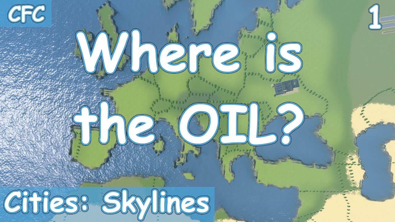 World Map: Cities Skylines - YouTube
