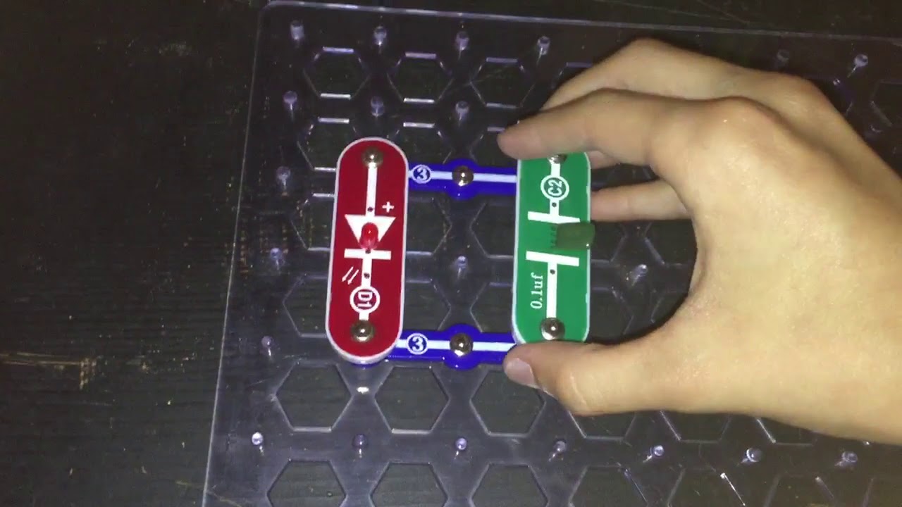 Snap Circuits Parts Spotlight | 0.1 uF Capacitor (C2) - YouTube