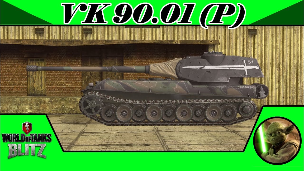 VK 90.01 (P) - World of Tanks Blitz - YouTube